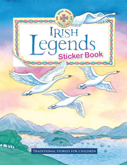 Gill Books - Children's - Irish Legends Sticker Book