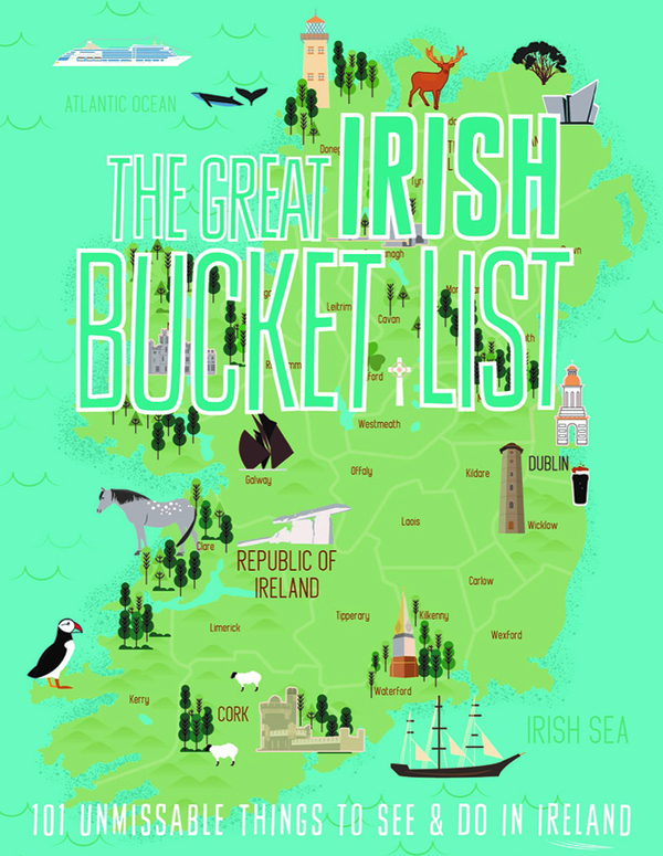Gill Books - Irish Gift - The Great Irish Bucket List